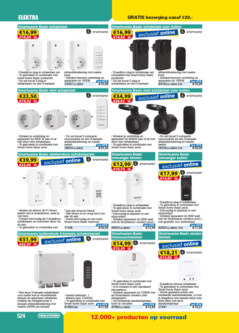 Smartwares mini schakelset| Toolstation.nl