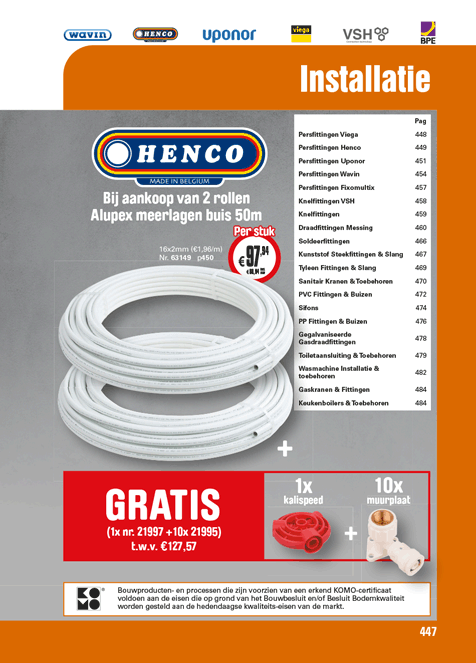 Henco Alupex meerlagen buis kopen? Bekijk hier!