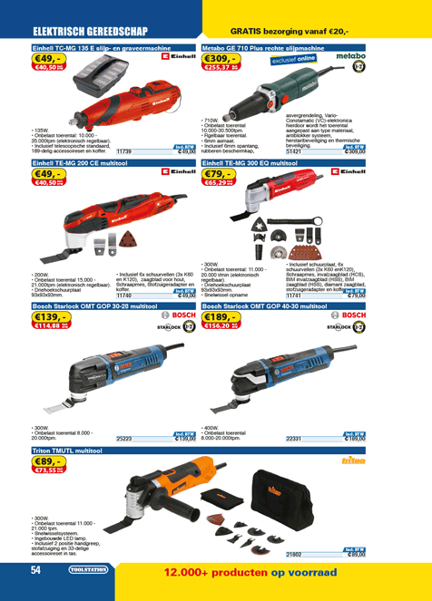 Bosch Starlock OMT GOP 30-28 multitool| Toolstation.nl