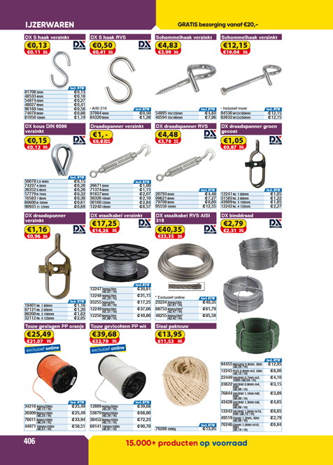 Draadspanner RVS kopen? Bekijk hier!