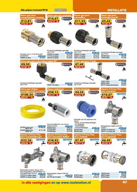 Henco gas Alupex meerlagen buis in mantel| Toolstation.nl