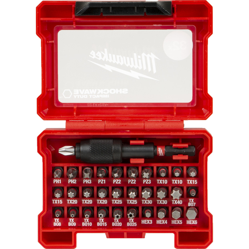 Milwaukee Shockwave bitset 32-delig product.blade.meta.title.branding